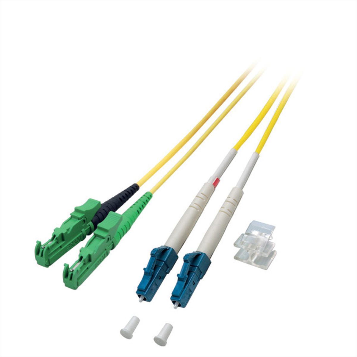 LWL-Kabel dupl. 9/125 µm E2000APC / LC, 1m - SECOMP GmbH