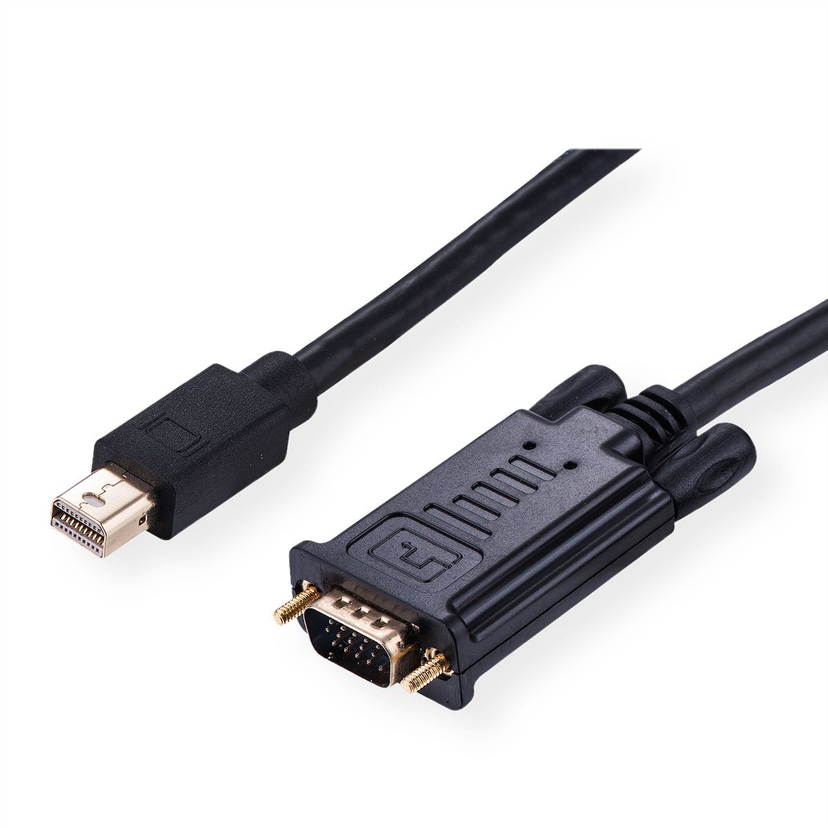 VALUE Kabel Mini DisplayPort-VGA, Mini DP ST - VGA ST, schwarz, 5 m ...