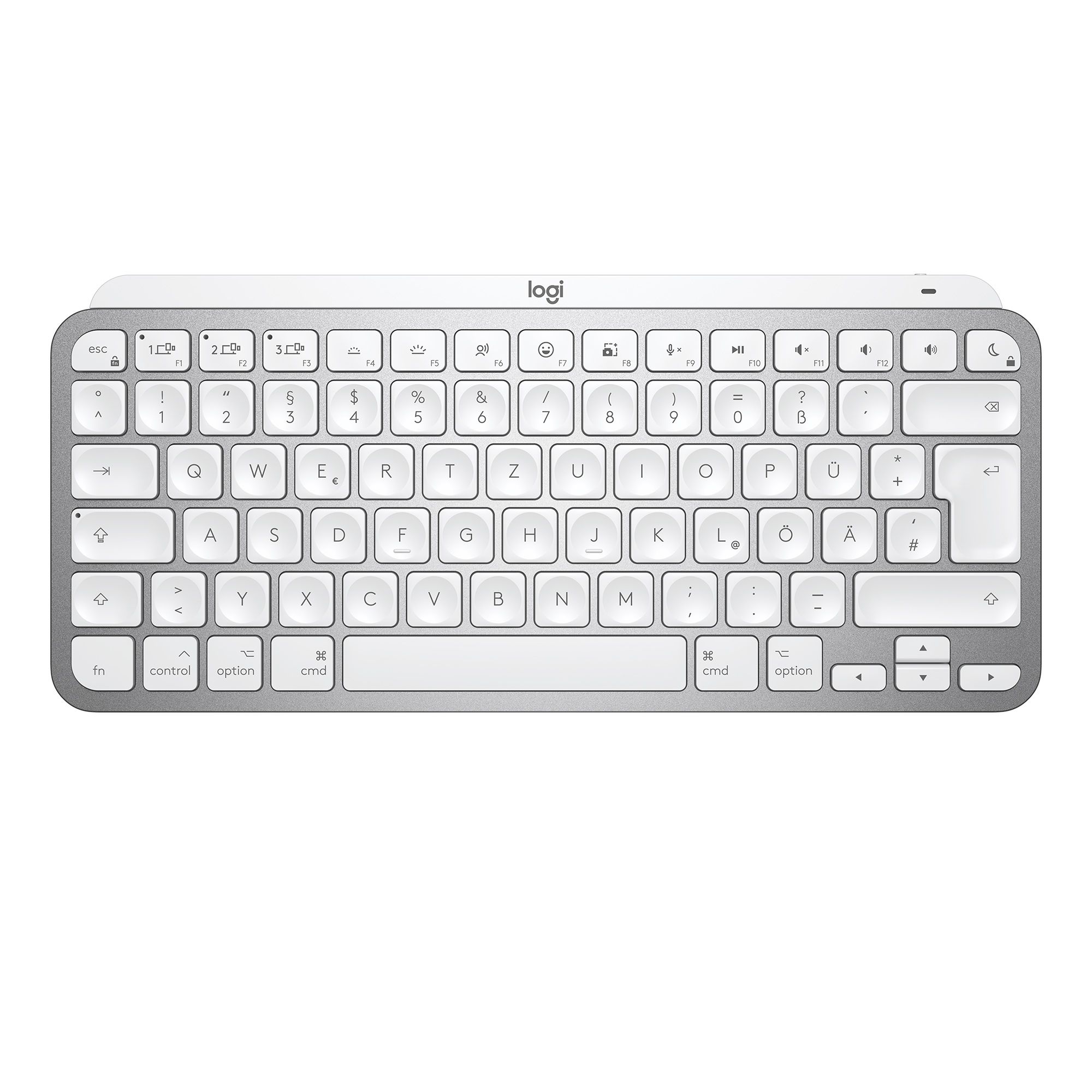 Logitech MX Keys Mini For Mac Minimalist Wireless Illuminated Keyboard ...