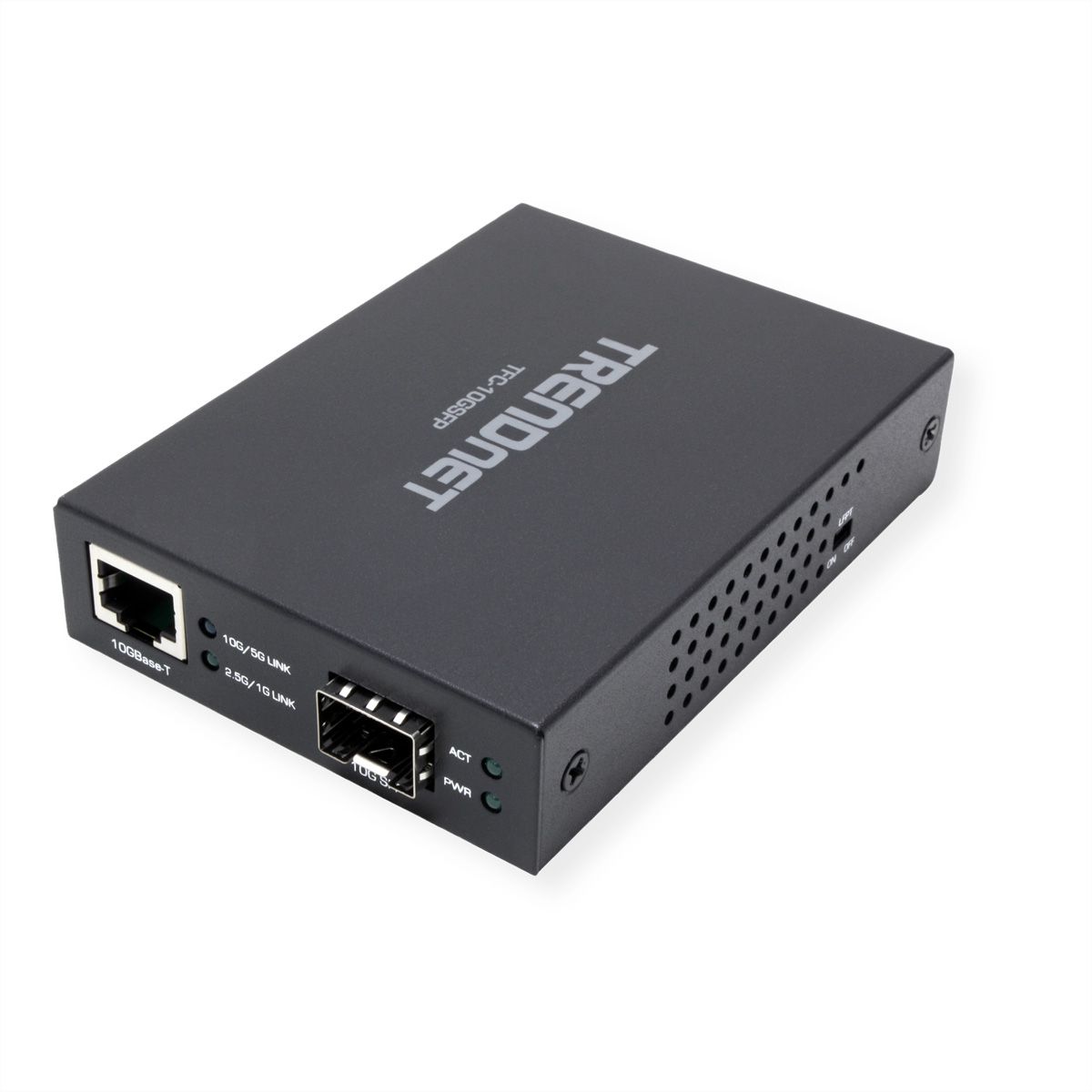 TRENDnet TFC-10GSFP Media Converter, 10GBASE-T zu SFP+ Fiber - SECOMP ...