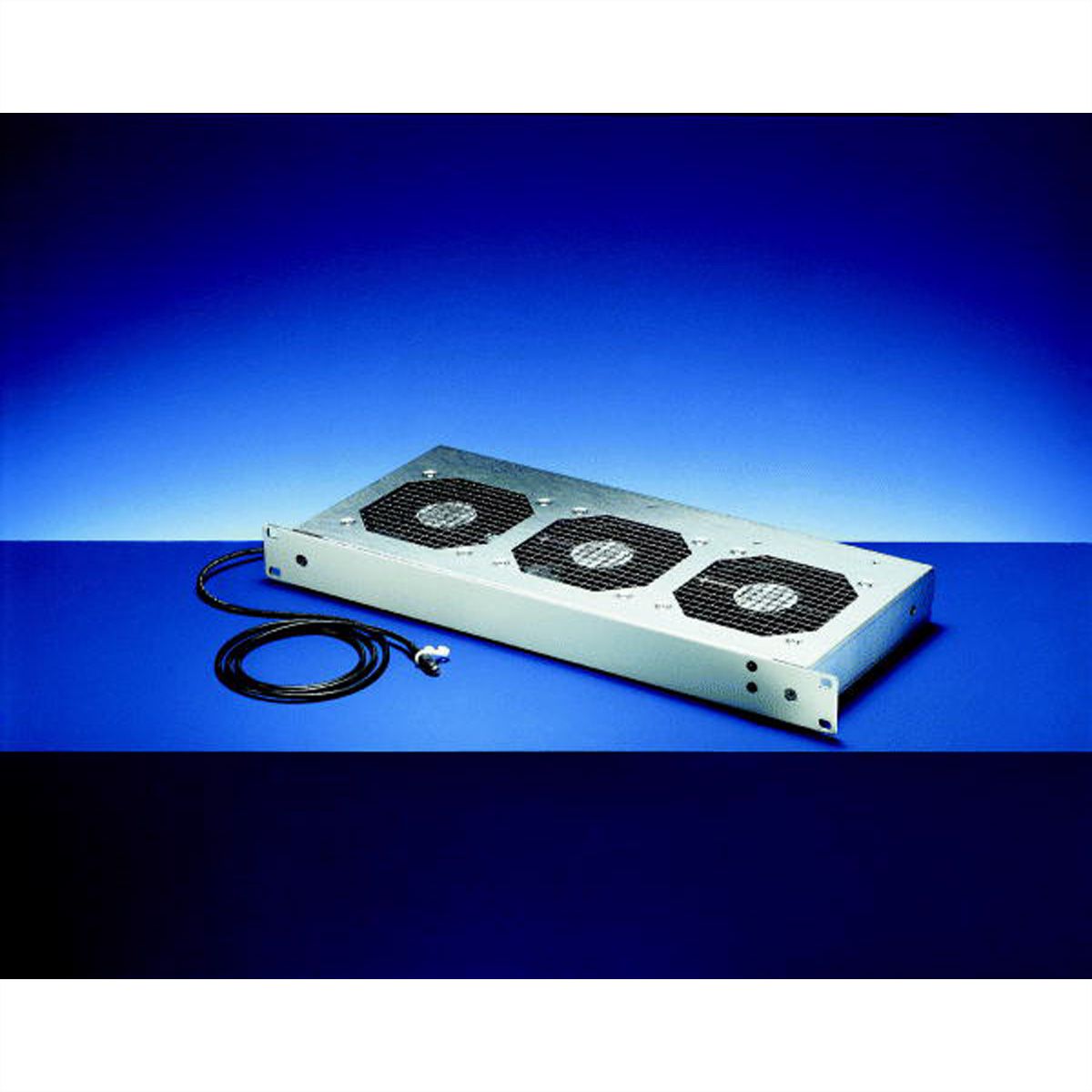 SCHROFF 19" Umlüfter, 3 Ventilatoren, 1 HE, 24 VDC, drehzahlgeregelt ...