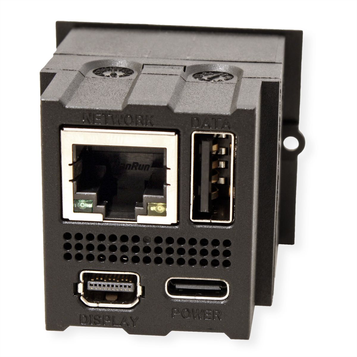 BACHMANN Modul Portreplikator 2x USB, RJ45, Mini DisplayPort, USB-C ...