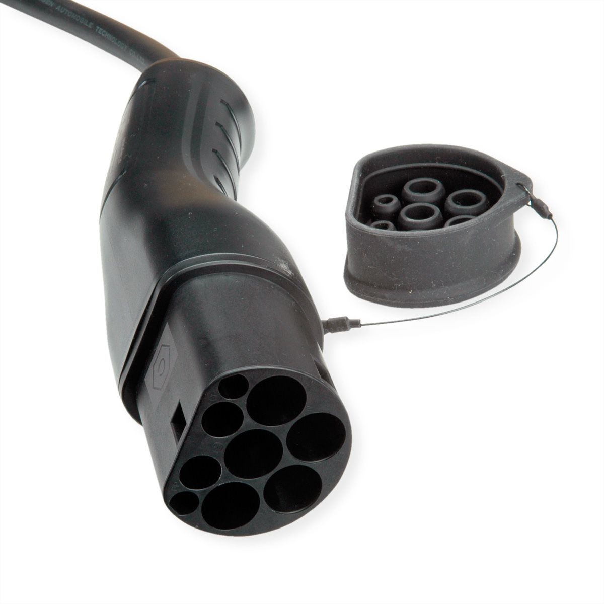 ROLINE E-Auto Ladekabel Typ2, 3-phasig, 480VAC (3P+N+E), 16 A, 11 kW ...