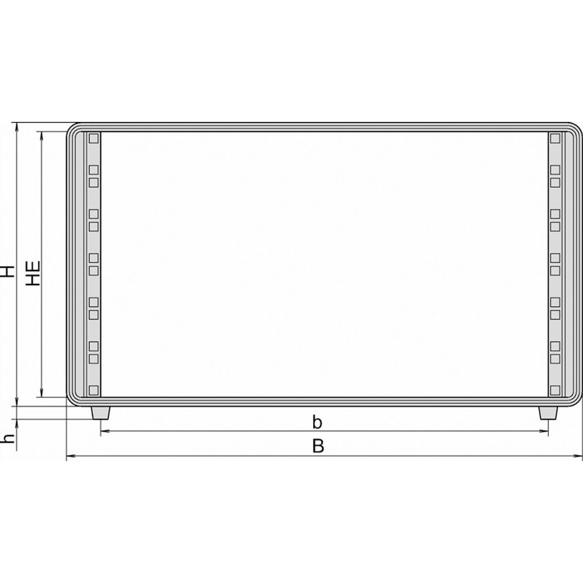SCHROFF 19"-Gehäuse 9 HE - COMPTEC GEHAEUSE 9HE 500T - SECOMP ...