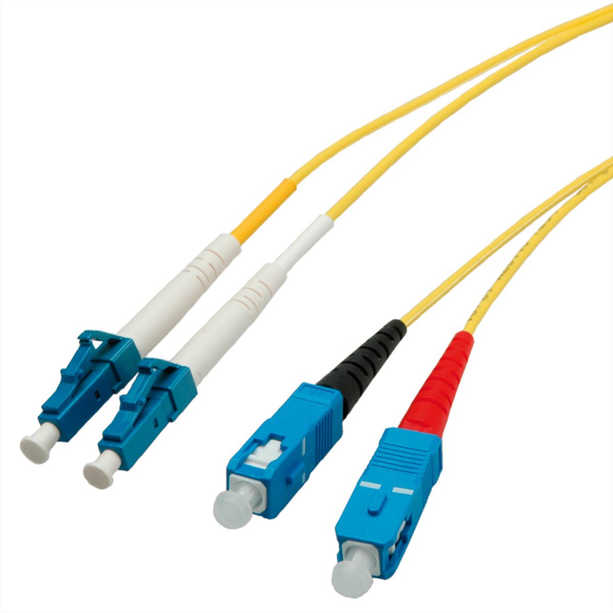 Quality LWL-Kabel Single Mode E9/125µm OS2, LC/SC, gelb, 1 m - SECOMP ...