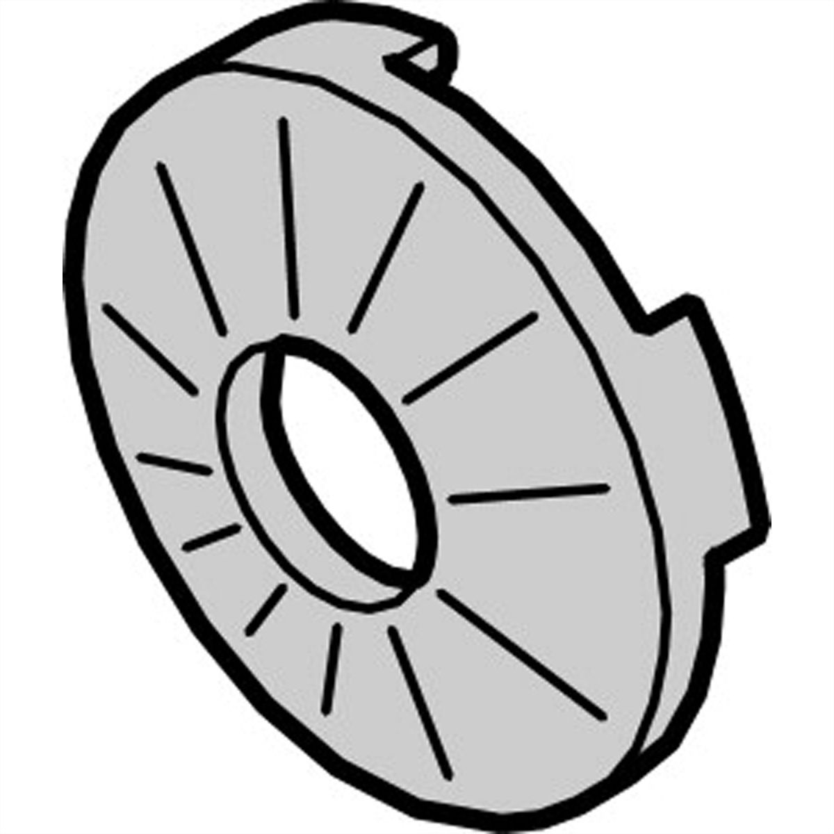 SCHROFF Nomelscheibe M5 für Erdung - NTS NOMELSCHEIBEN M5 100ST ...