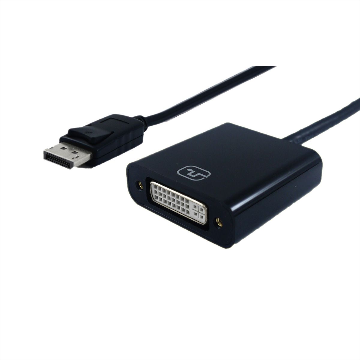 STANDARD DisplayPort-DVI Adapter, DP Stecker-DVI Buchse, 0,15 m ...
