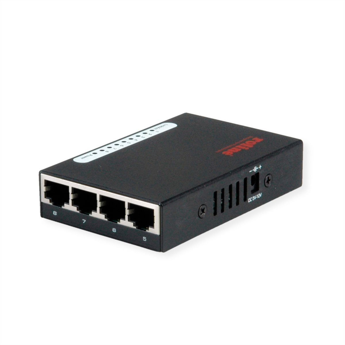 ROLINE Gigabit Ethernet Switch, Pocket, 8 Ports - SECOMP Electronic ...