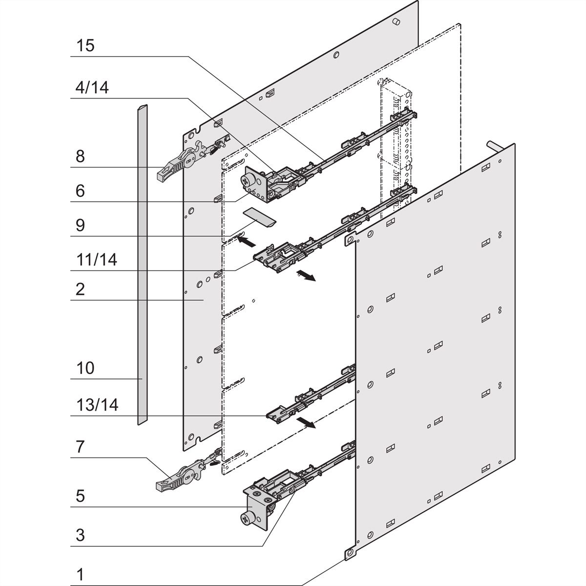 SCHROFF Carrier-Mechanik für Compact- und Full-size-AdvancedMC-Module ...