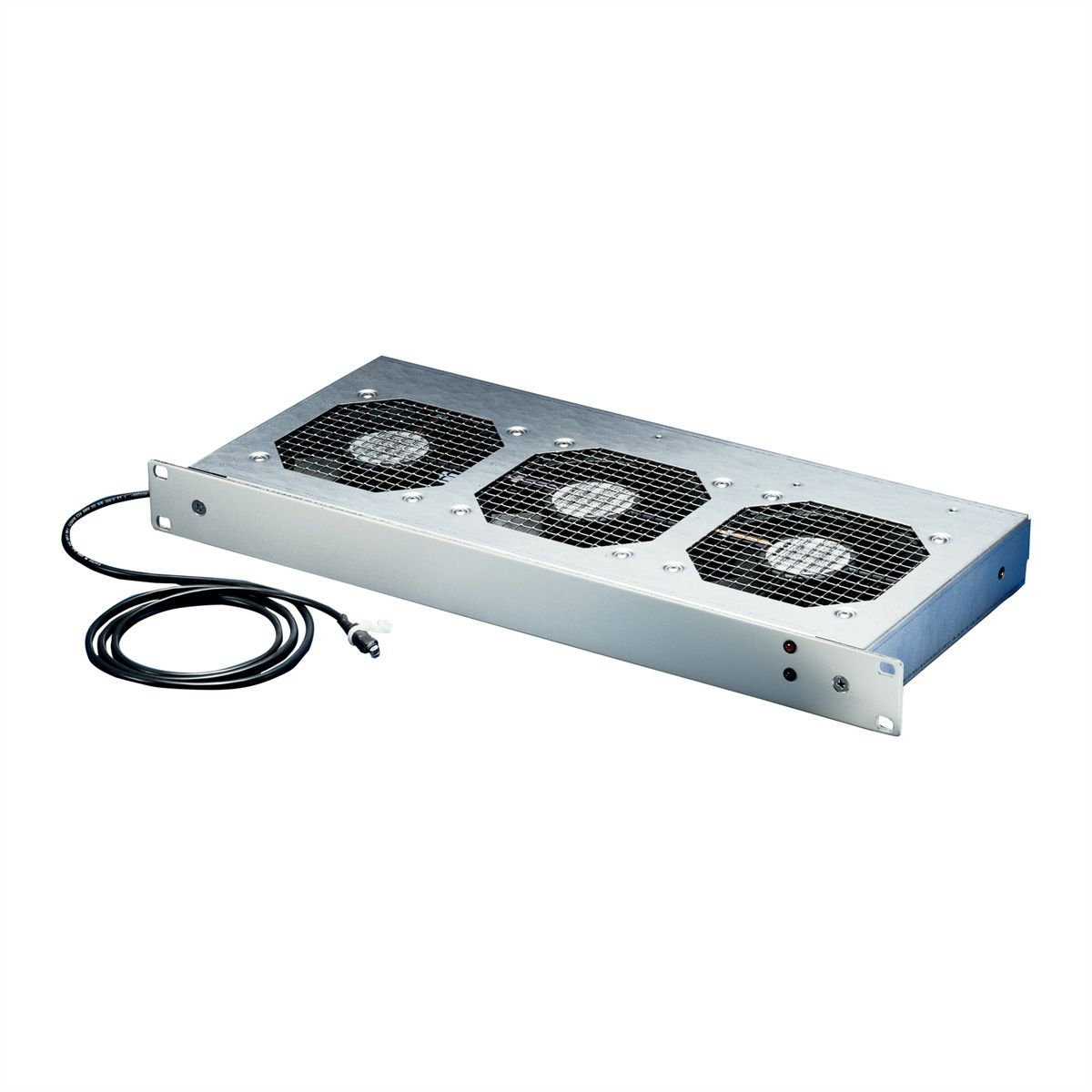 SCHROFF 19" Umlüfter, 3 Ventilatoren, 1 HE, 24 VDC, drehzahlgeregelt ...