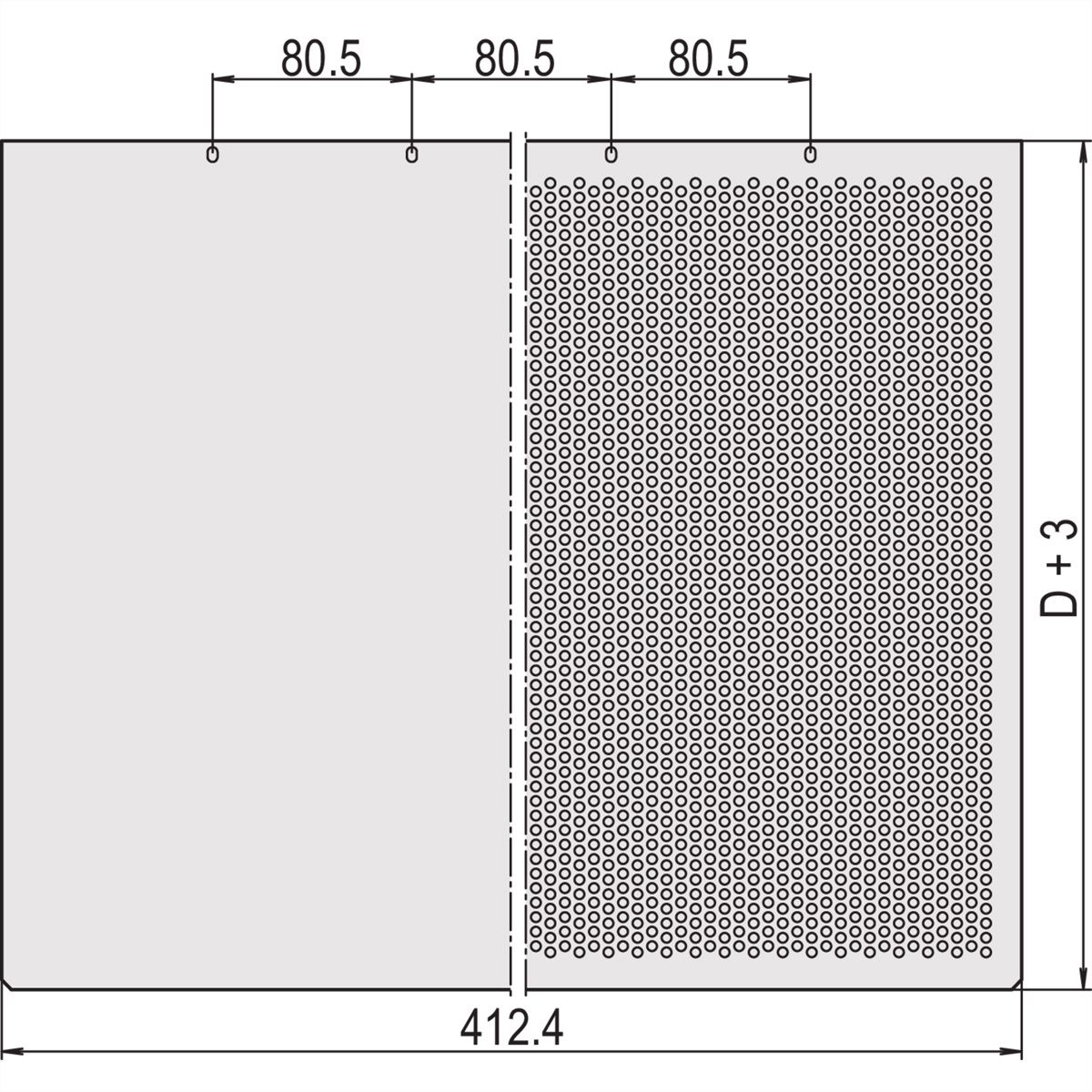 SCHROFF Abdeckbleche - ABDECKBLECH 460T GESCHLOSSEN - SECOMP Electronic ...