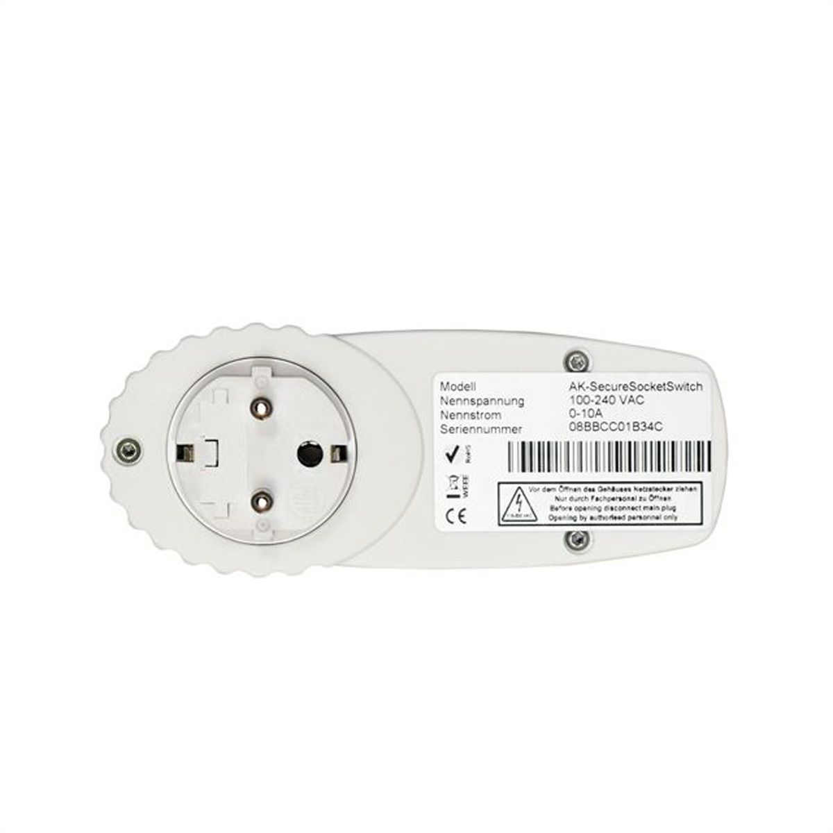 AK Secure Socket Switch Schaltbare IP Steckdose - SECOMP Electronic ...