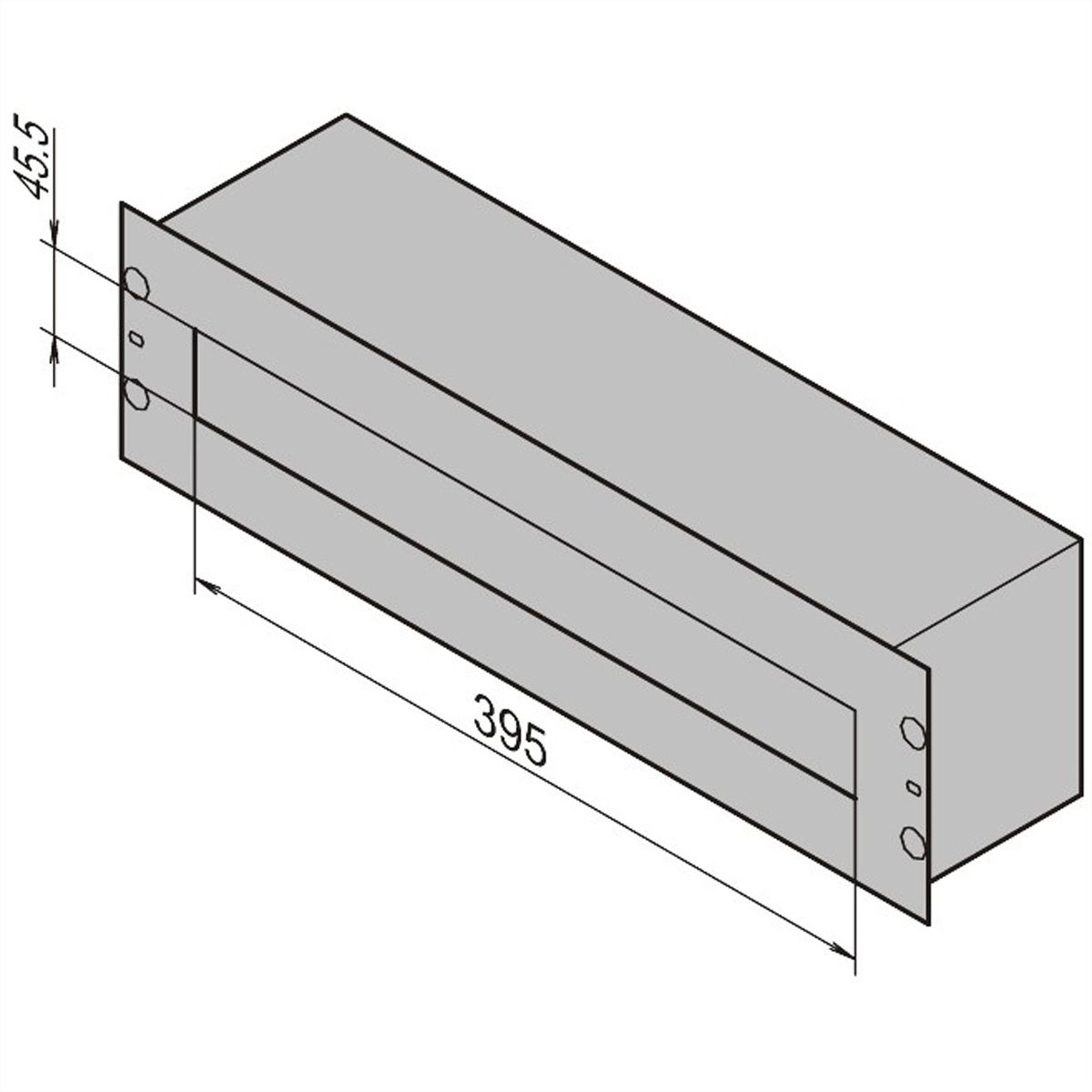 SCHROFF 19"-Verteilerbox - 19"VERSORGUNGSMODUL 3HE 150T - SECOMP ...