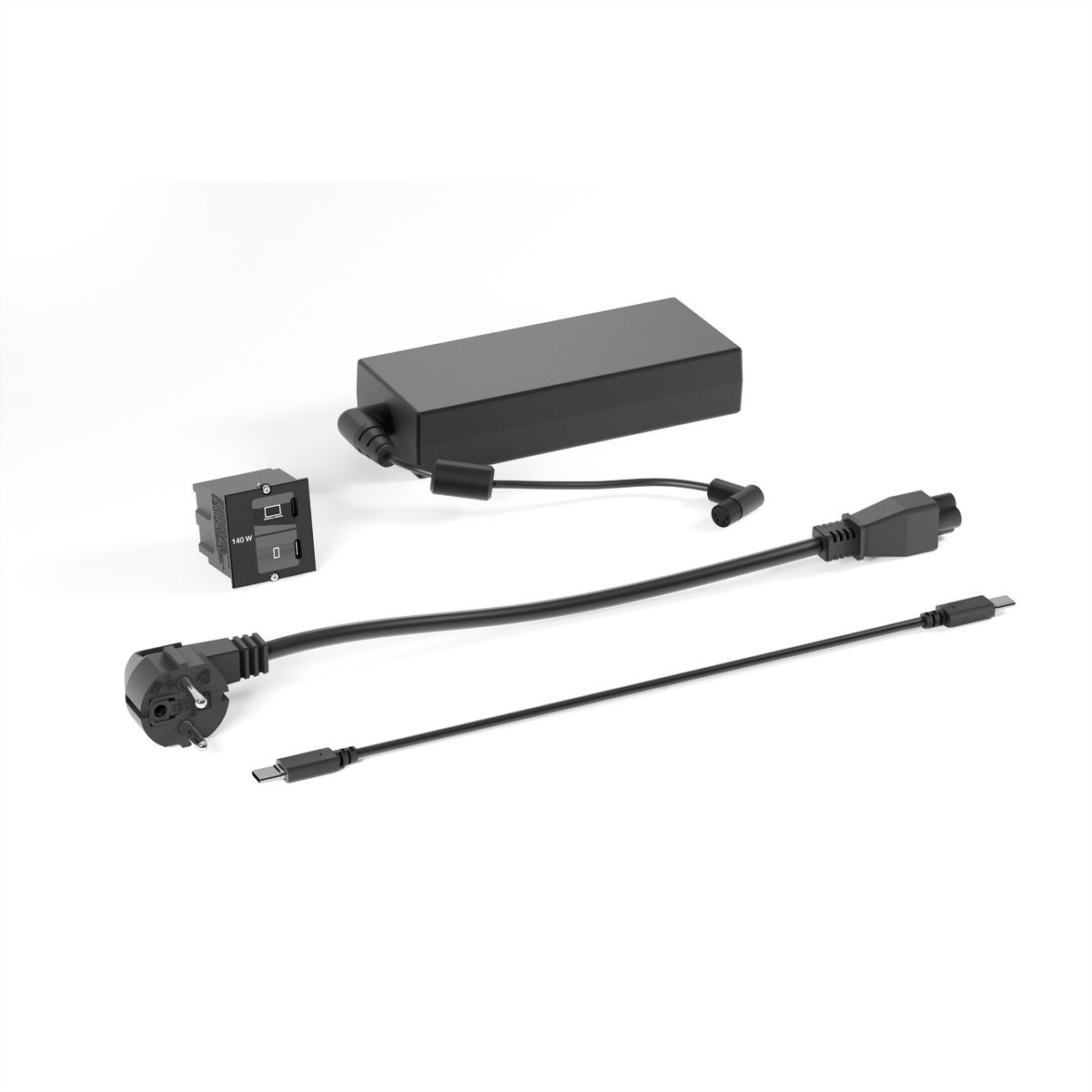 BACHMANN Custom Modul USB C/C/C Charger, mit Netzteil - SECOMP ...
